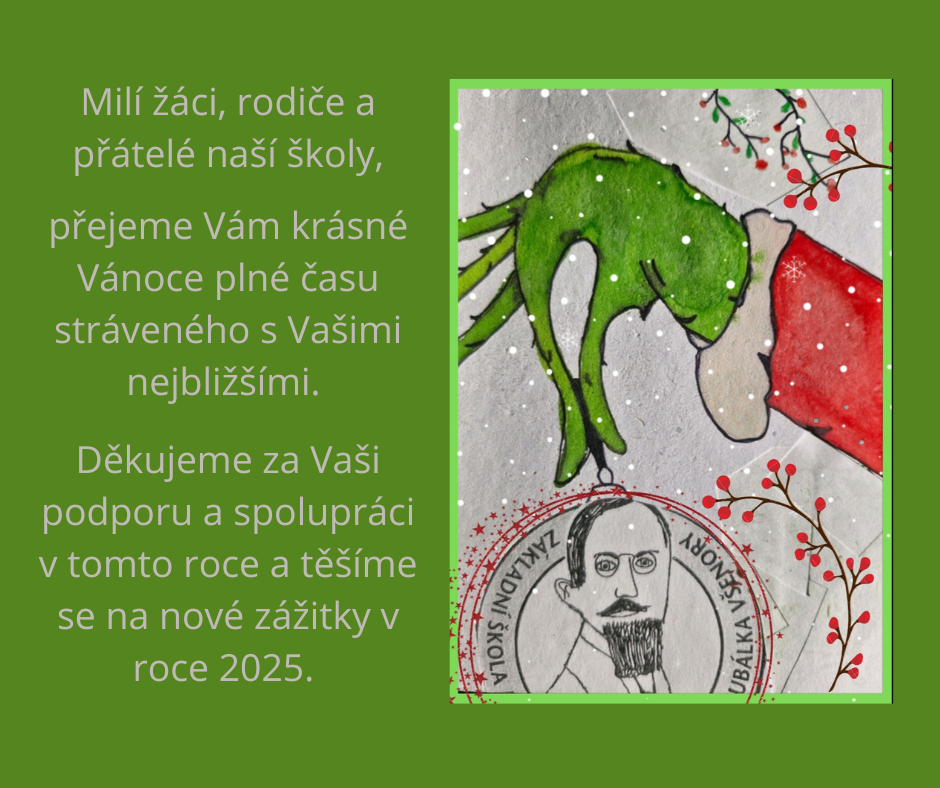 Prosinec v 6. třídě – Základní škola Josefa Kubálka Všenory